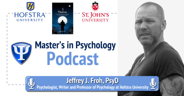 Jeffrey Froh: Writer and Professor of Psychology at Hofstra University